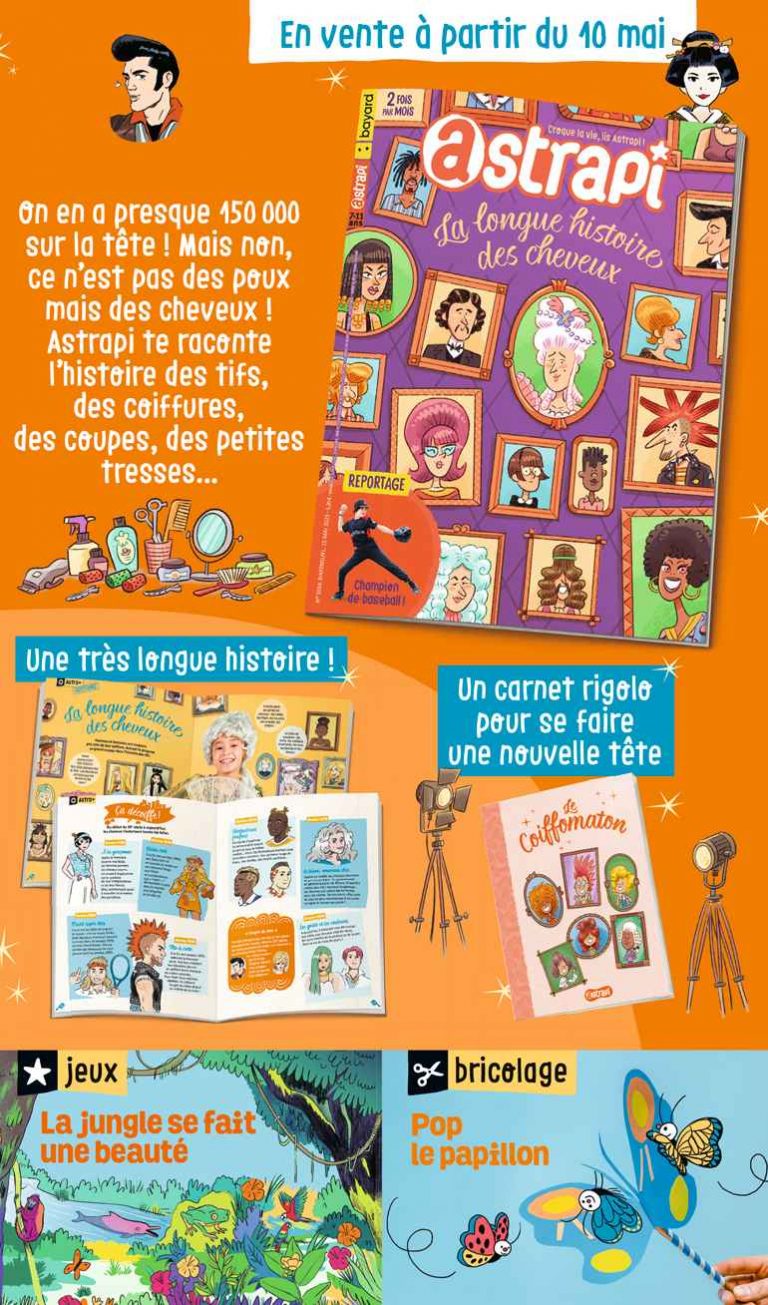 Au sommaire du numéro du 15 mai 2023 - Astrapi